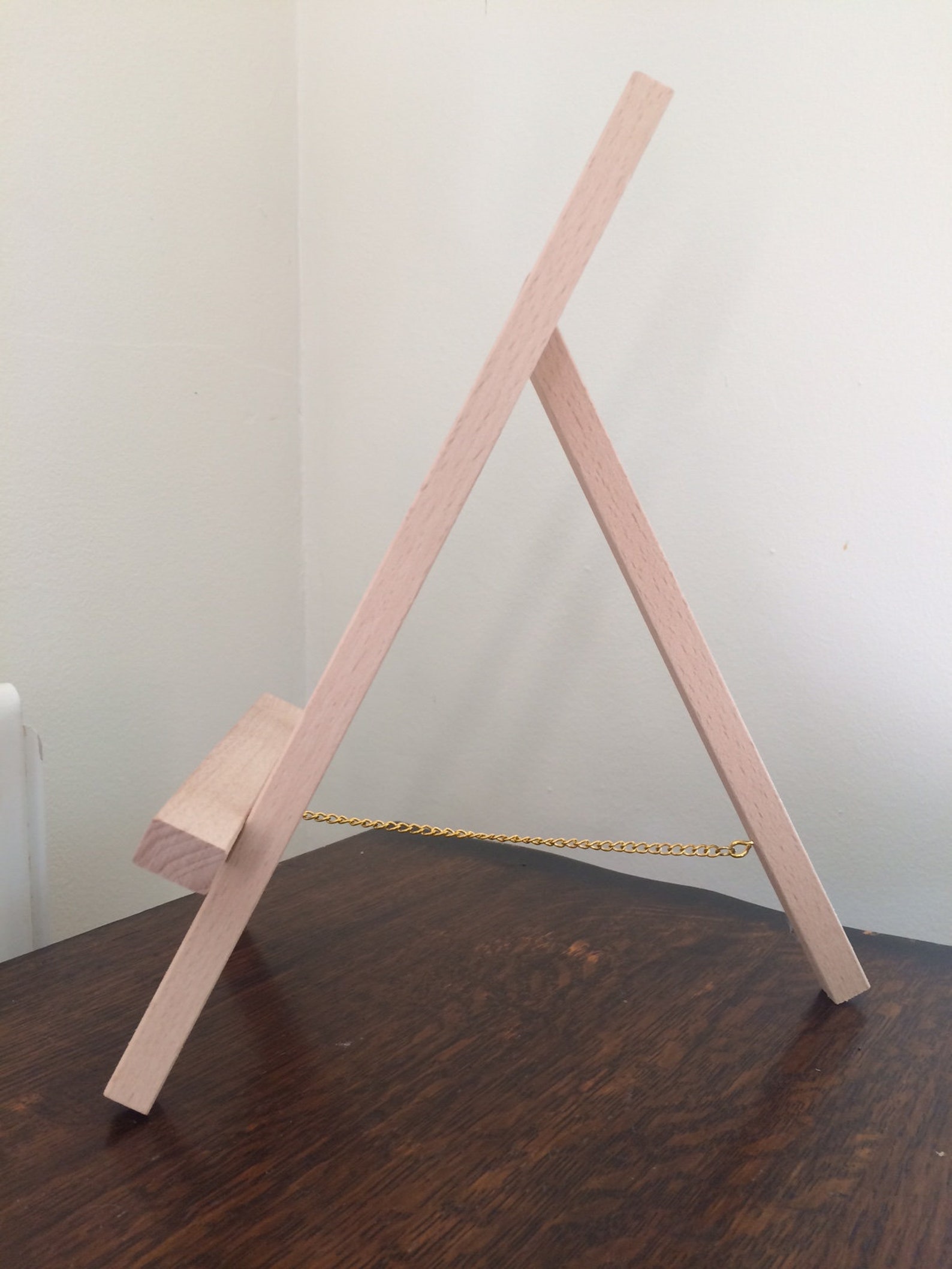 Natural Wood Display Frame Small A-frame Easy Display Stand - Etsy UK
