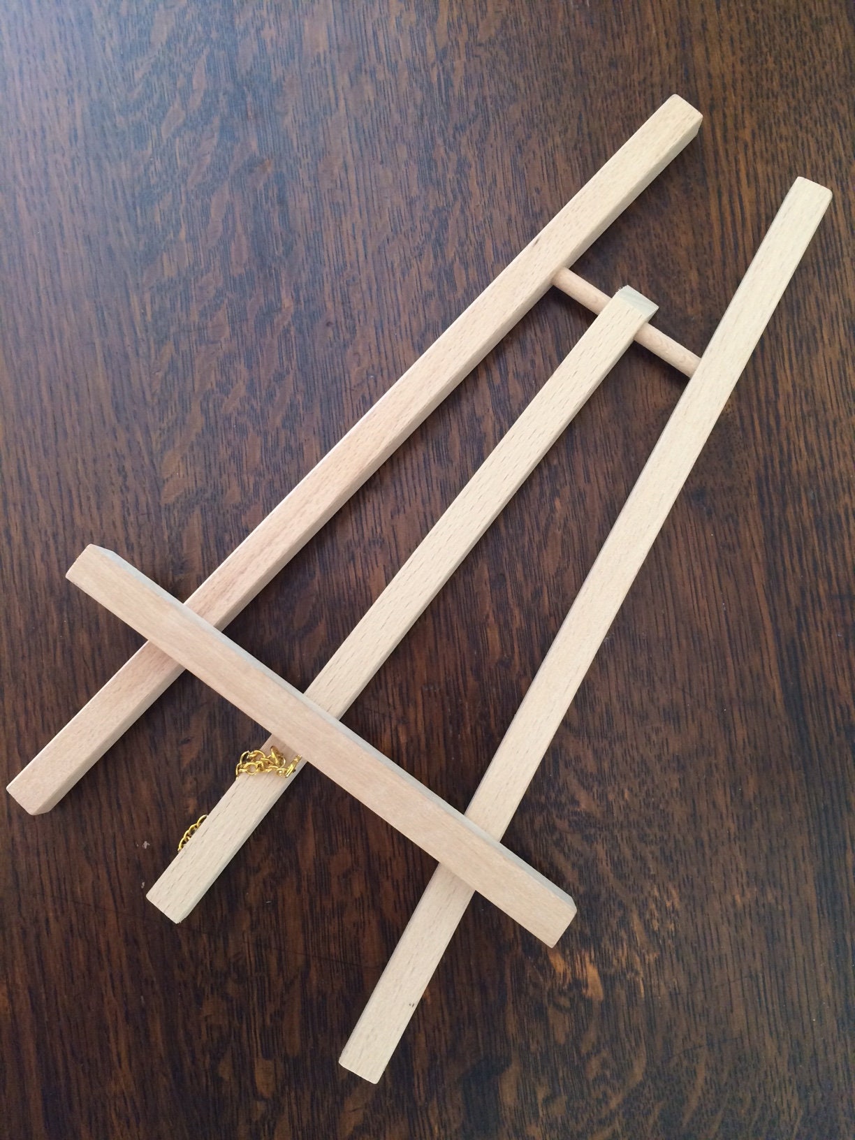 Natural Wood Display Frame Small A-frame Easy Display Stand - Etsy UK