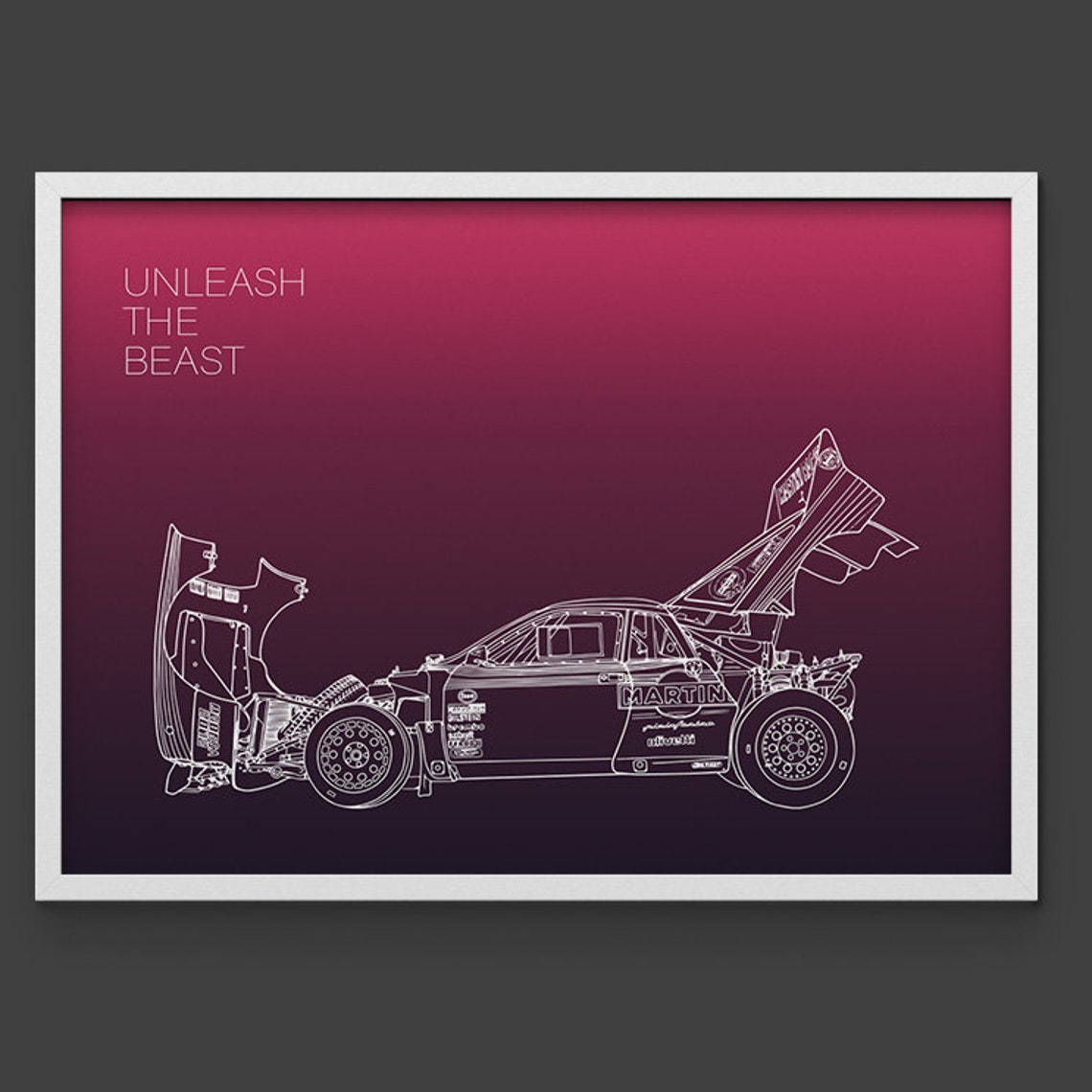 Unique HQ Detailed 1984 Lancia 037 Rally Evo 2 Group B RALLY CAR. Png ...