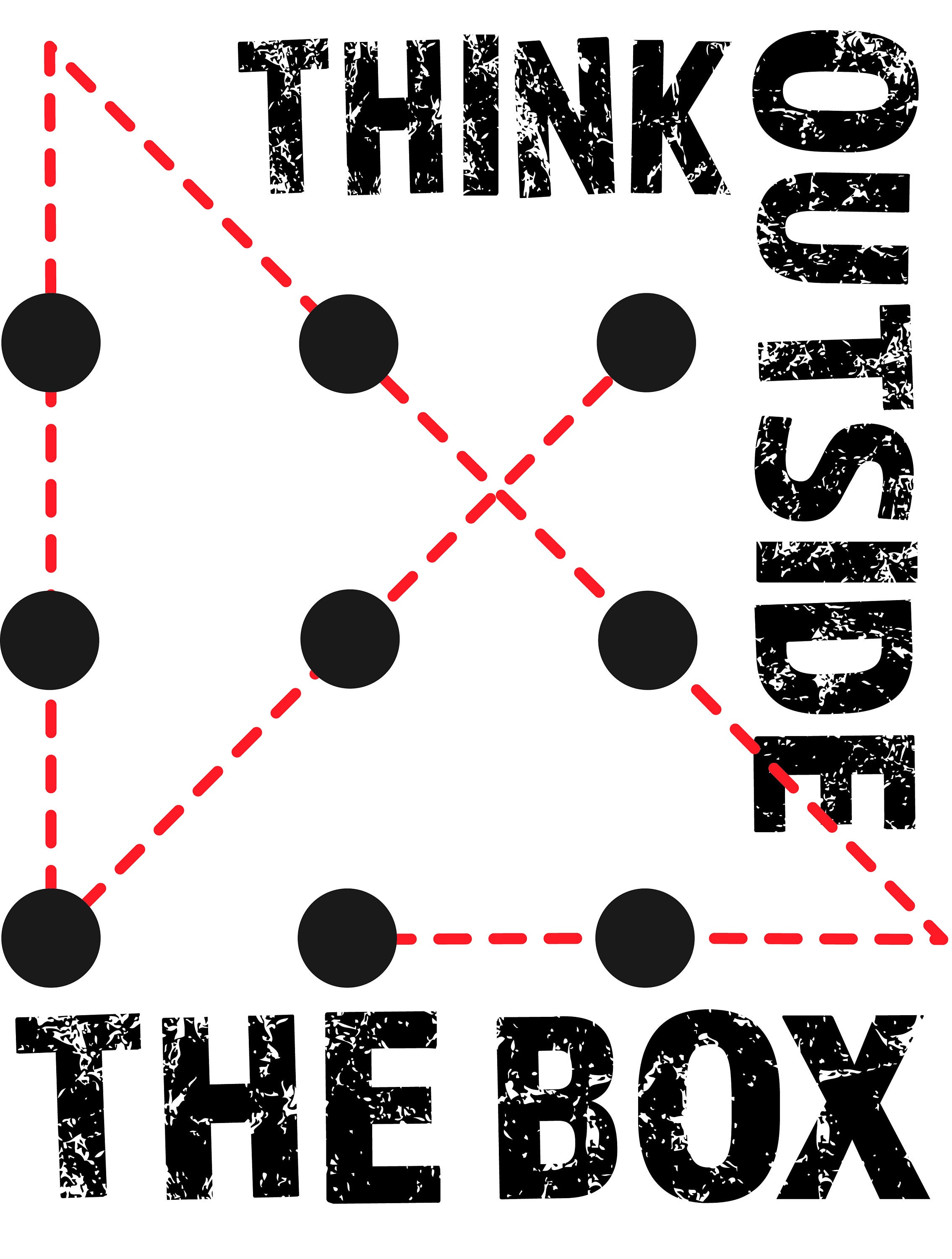 DIGITAL DOWNLOAD - Quote, Vector Graphic: "think Outside the Box" - Etsy