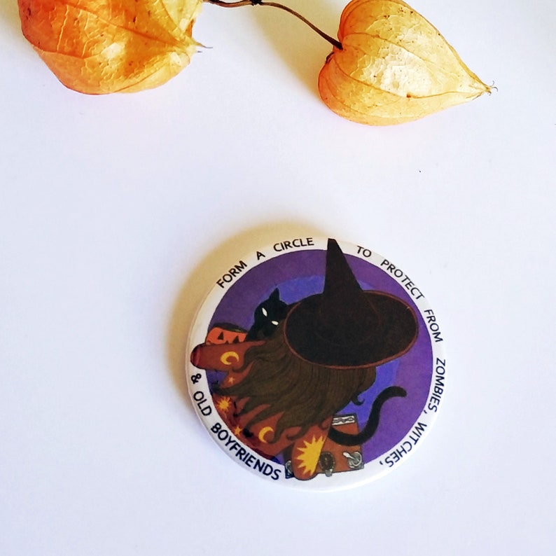 Hocus Pocus Dani Witch Badge - Etsy