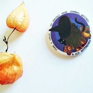 Hocus Pocus Dani Witch Badge - Etsy