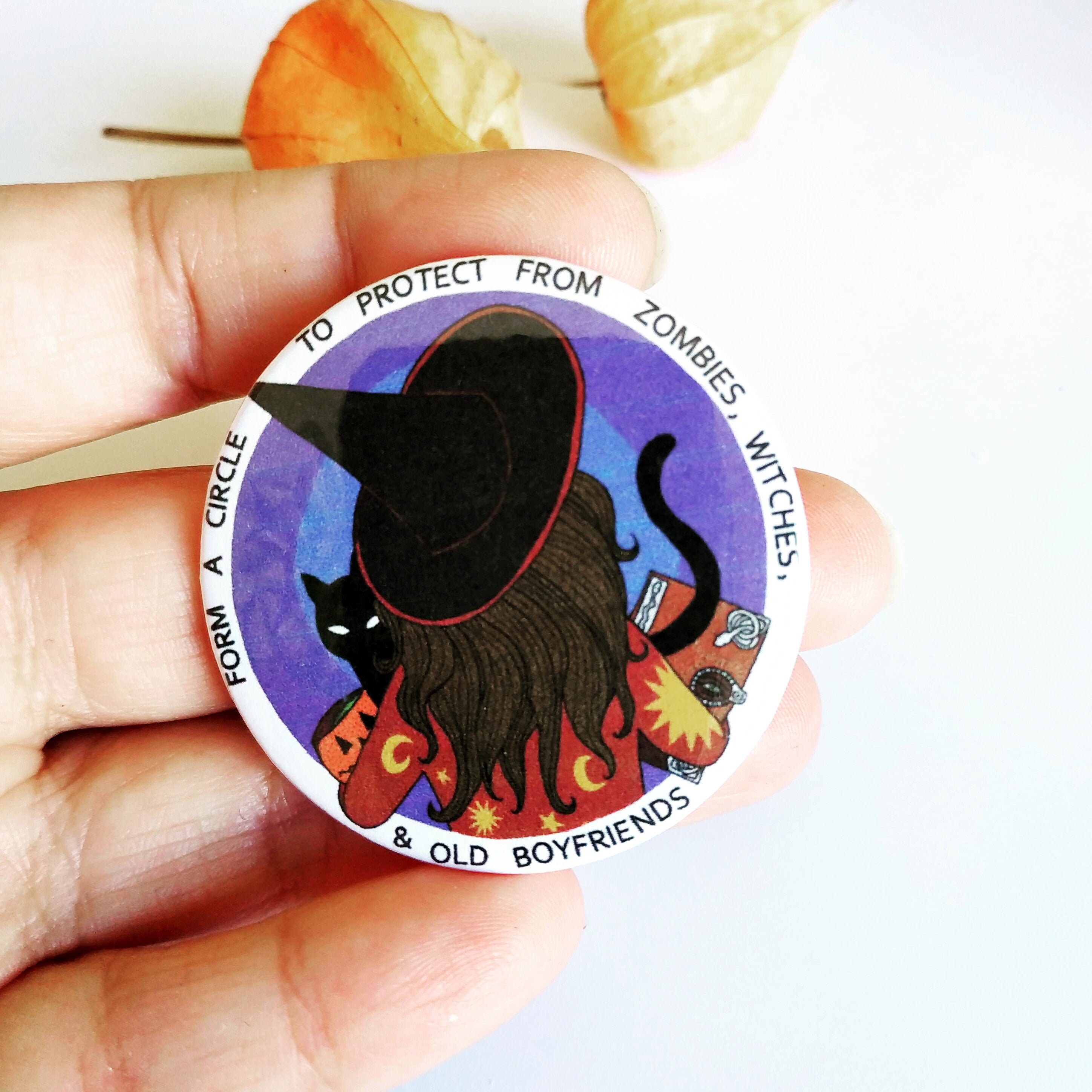Hocus Pocus Dani Witch Badge - Etsy