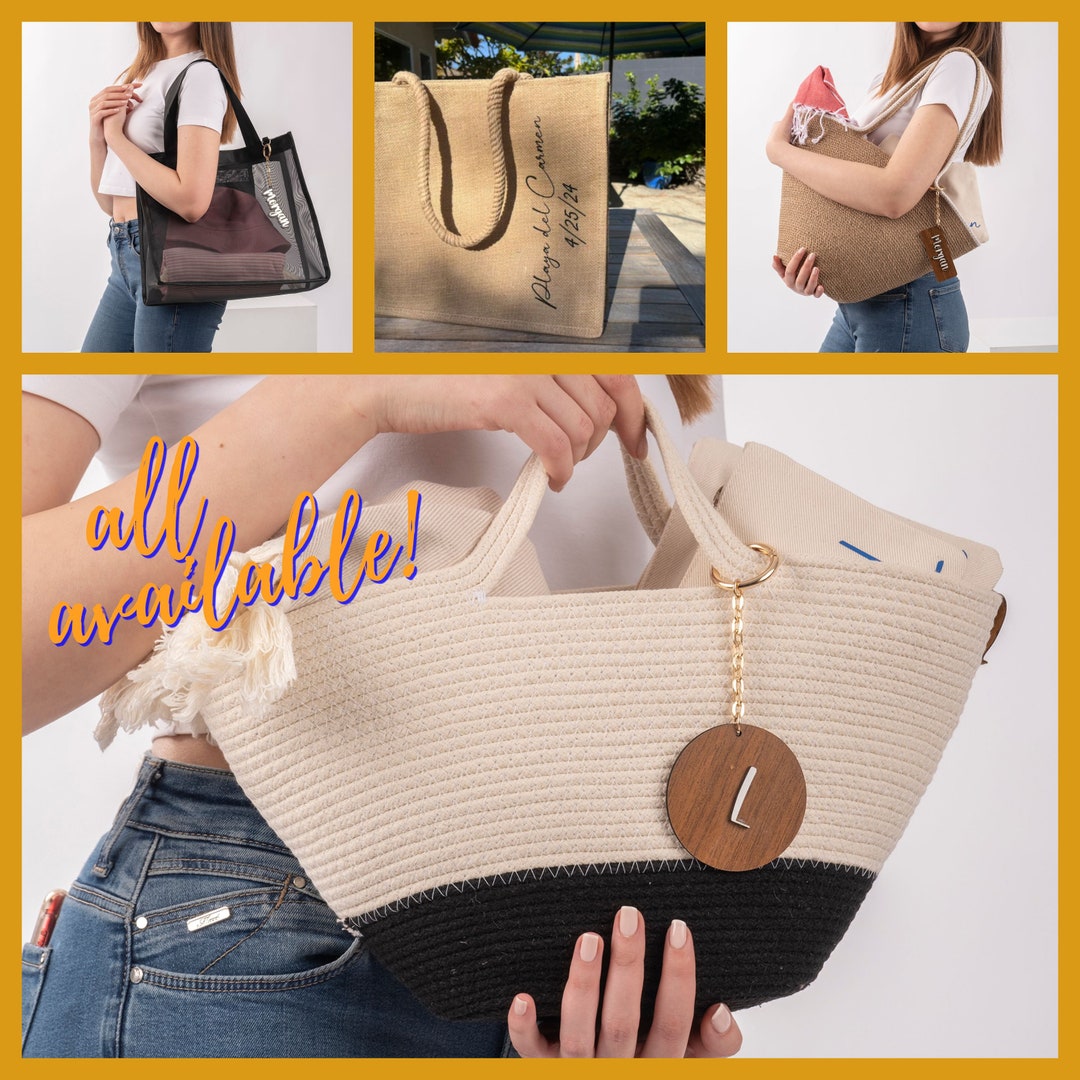 Best Bridesmaids Gift Bags Collection Burlap, Tote, Jelly, Jute, Knit ...