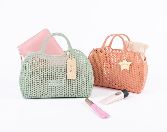 Jelly Plastic Purses Tote Bags, Custom Jelly Basket, Retro Bag, Jelly ...