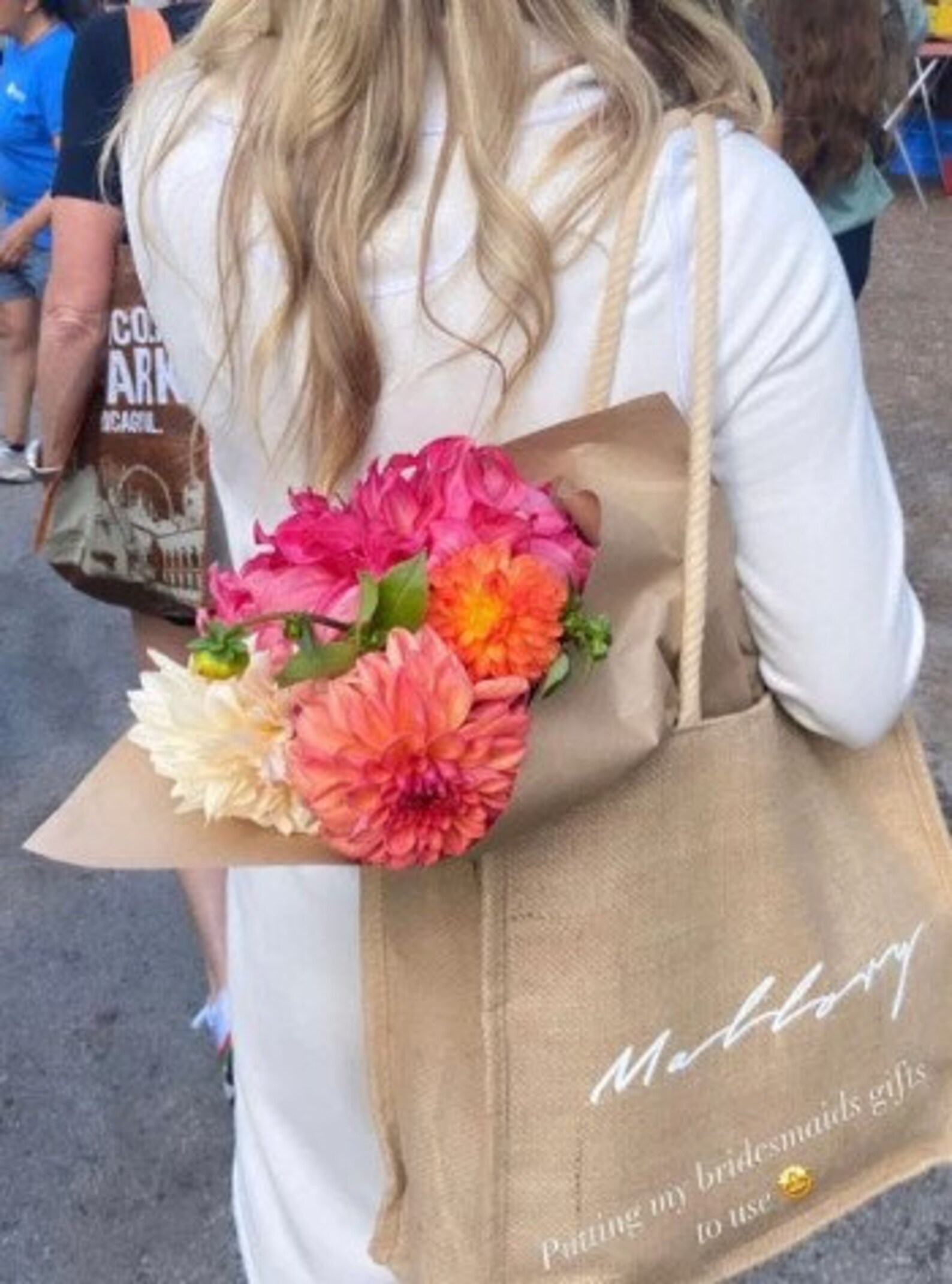 Best Bridesmaids Gift Bags Collection Burlap Tote Jelly - Etsy