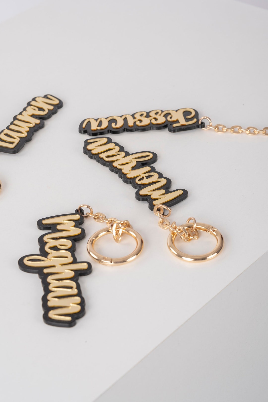 Custom Keychain, Personalized Keychain With Logo or Name - Etsy