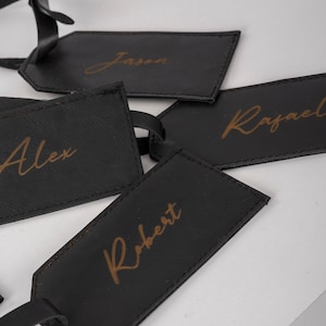 Luggage Tag, Leather Luggage Tag, Personalized Luggage Tag, Custom ...