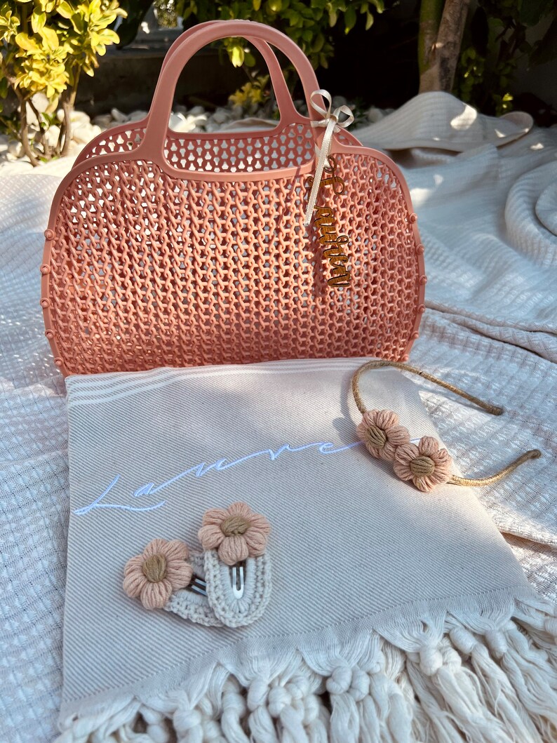 Jelly Plastic Purses Tote Bags Custom Jelly Basket Retro - Etsy