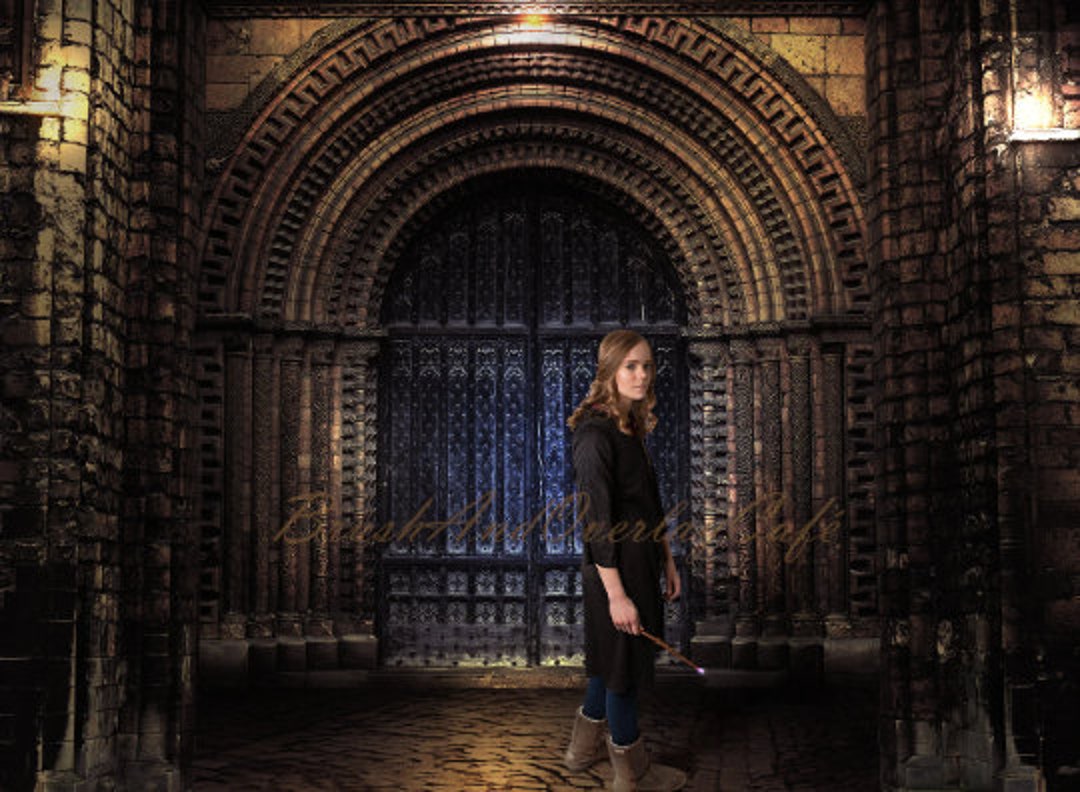 Magical Castle Digital Backdrop/digital Background for Photoshop ...