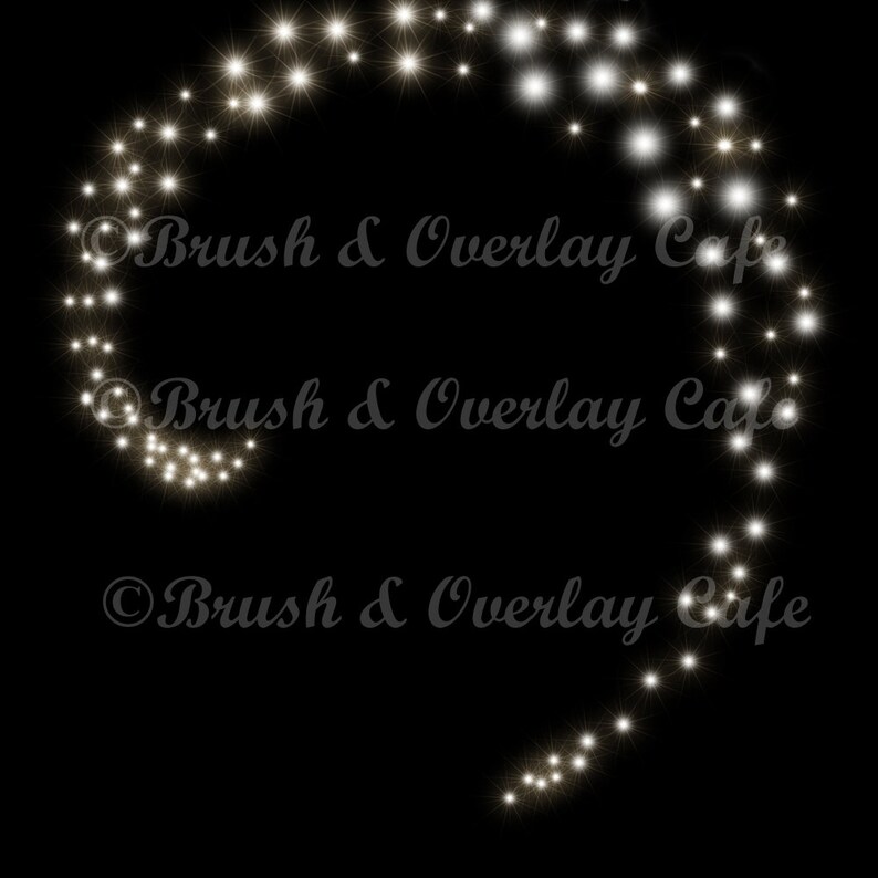 10 Fairy Dust / Pixie Dust / Glitter Overlays / Actions for - Etsy