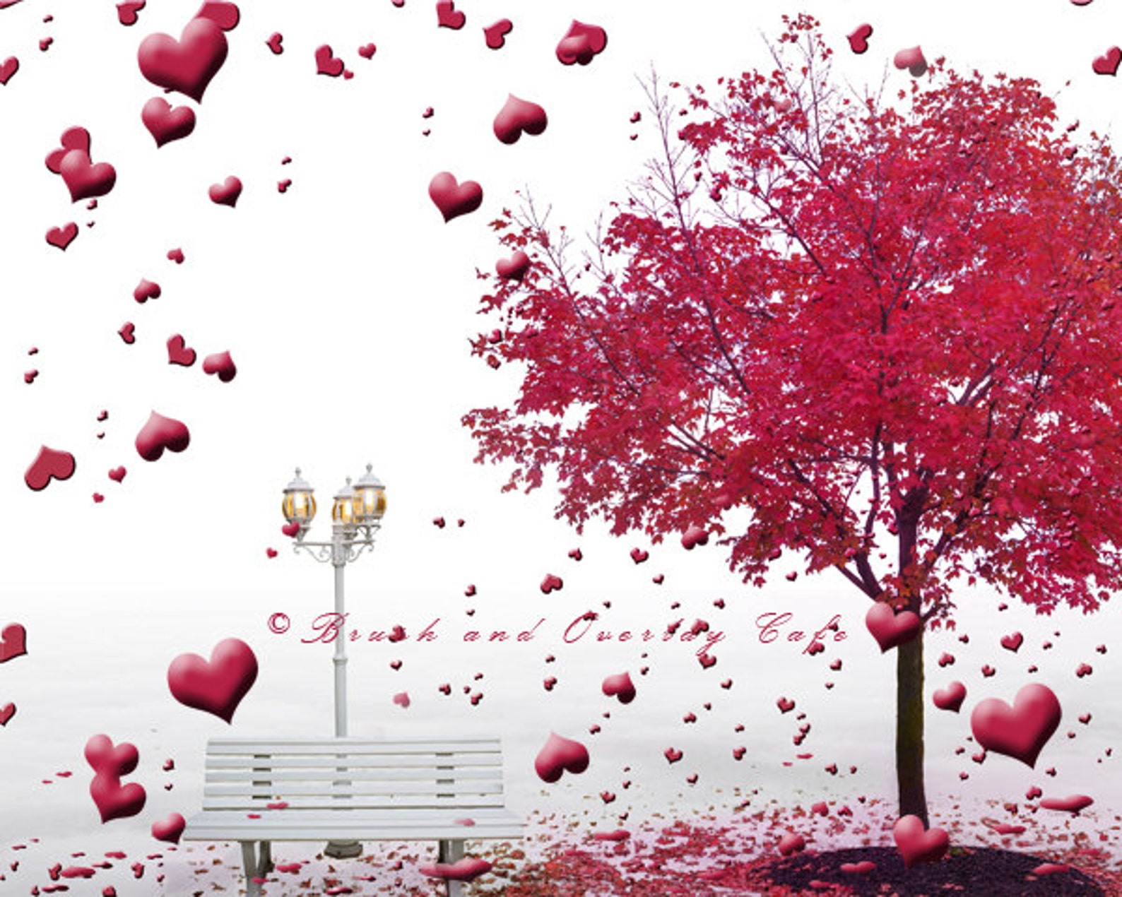 Valentines Day Digital Background/digital Backdrop and - Etsy