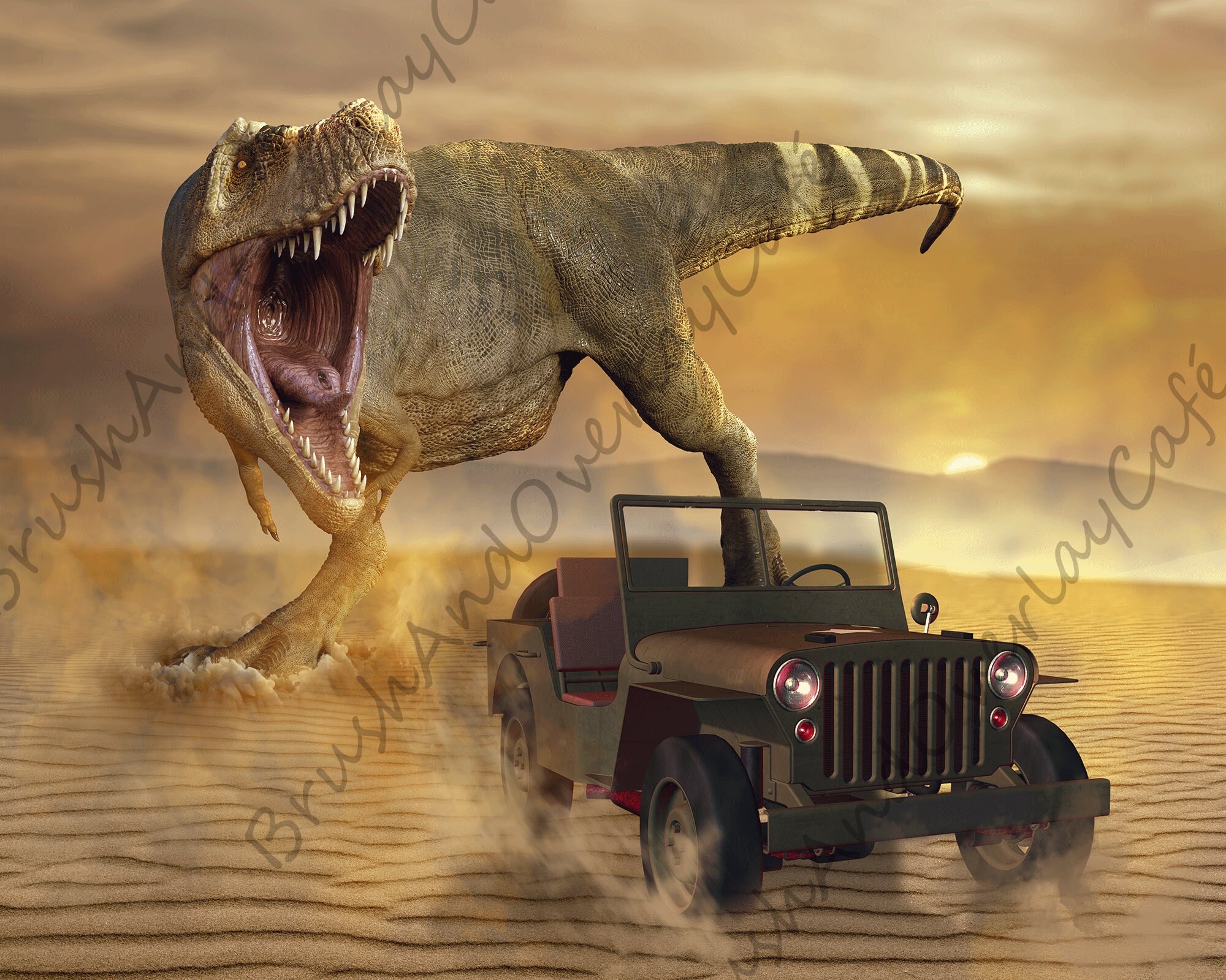 T-rex/tyrannosaurus Rex Digital Backdrop/dinosaur Digital - Etsy