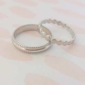 Delicate Gold Wedding Ring Unique Gold Wedding Band 14k Gold | Etsy