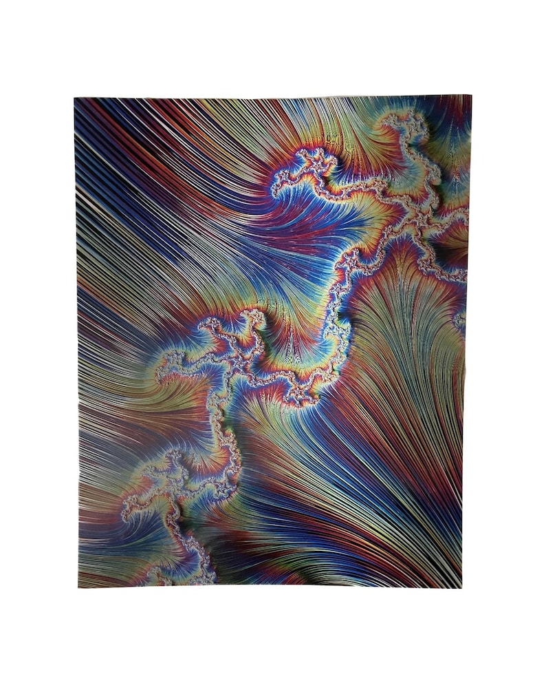 Magic Fractal Lenticular Print - Etsy