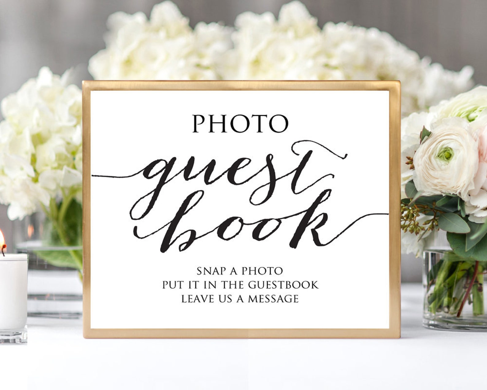 Photo Guest Book Photo Guest Book Sign Photo Guest Book - Etsy