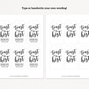 Hostess Gift, Hostess Gift Bridal Shower, Hostess Thank You, Wine ...