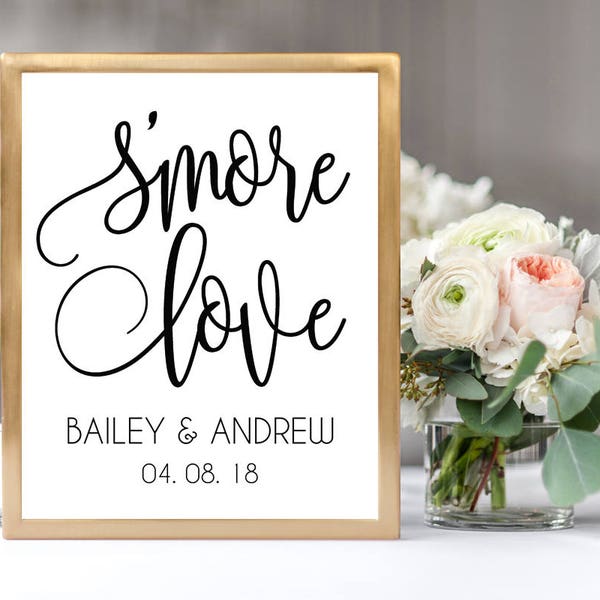 Smore Love Sign - Etsy