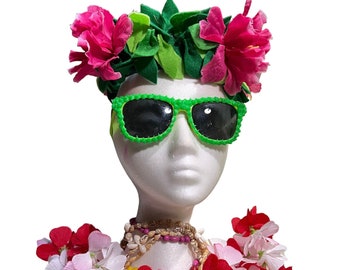Hawaiian Headpiece - Etsy