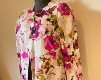 Flowered Jacket - Etsy