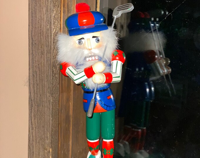 Nutcracker Golfer, Vintage Christmas Holiday Golf Decoration - Etsy