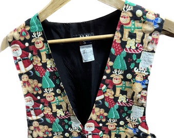 Santa Claus Vest - Etsy