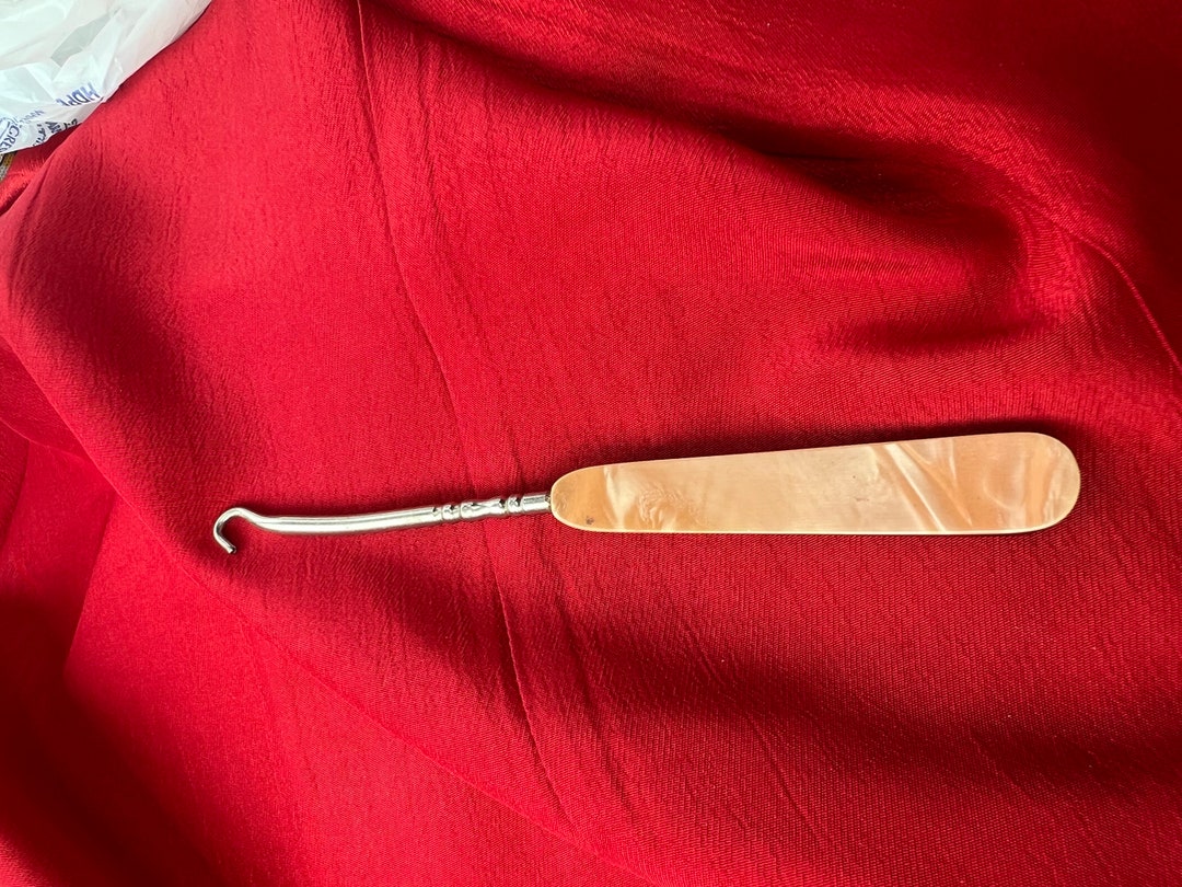 Victorian Button Hook, Vintage Women’s Shoe Accessory, Display - Etsy