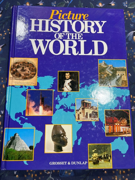 Picture History of the World Book Grosset and Dunlap - Etsy