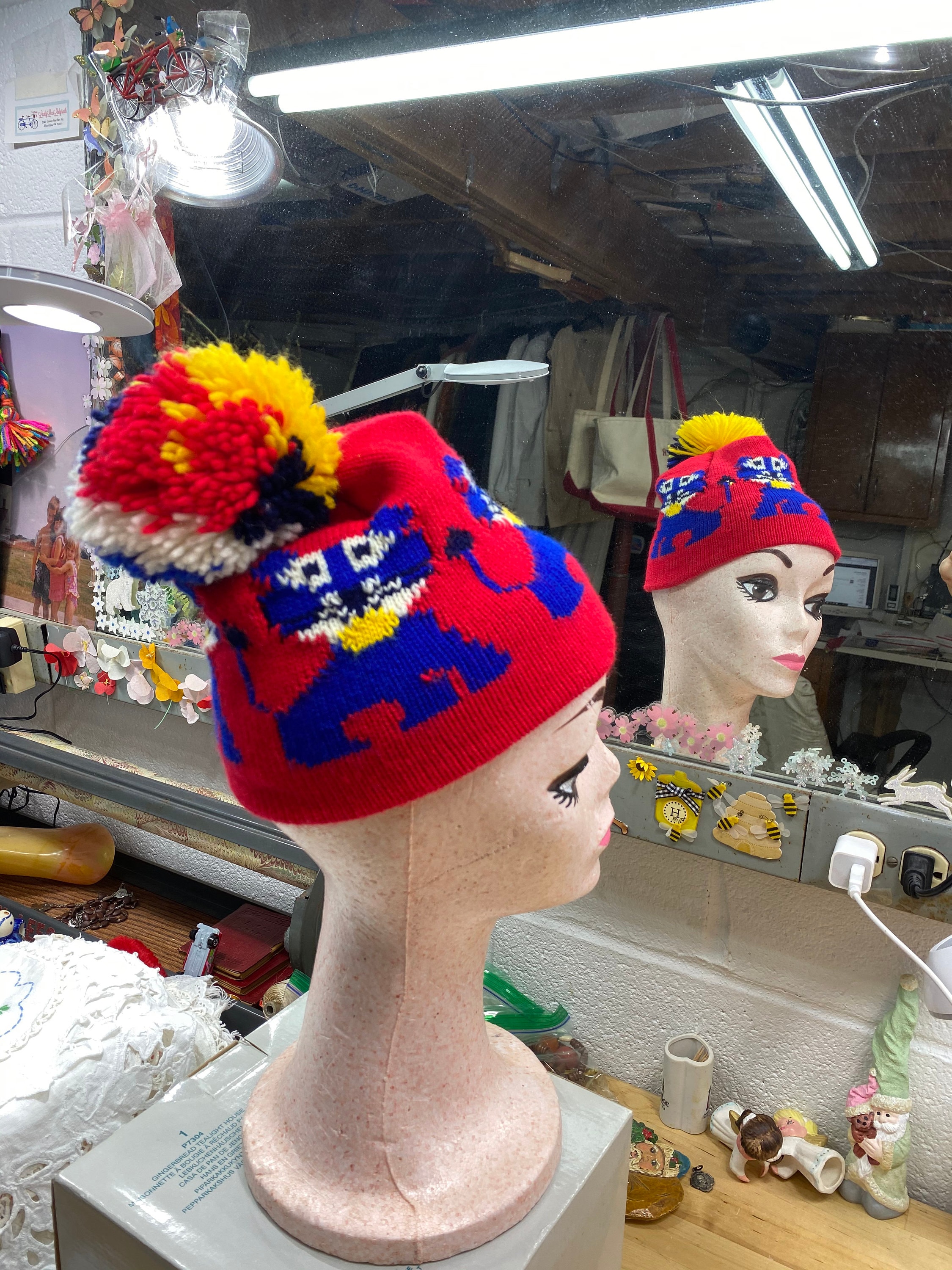 Unisex Niño's Cat Tossle Cap Kid's Winter tossel Hat | Etsy