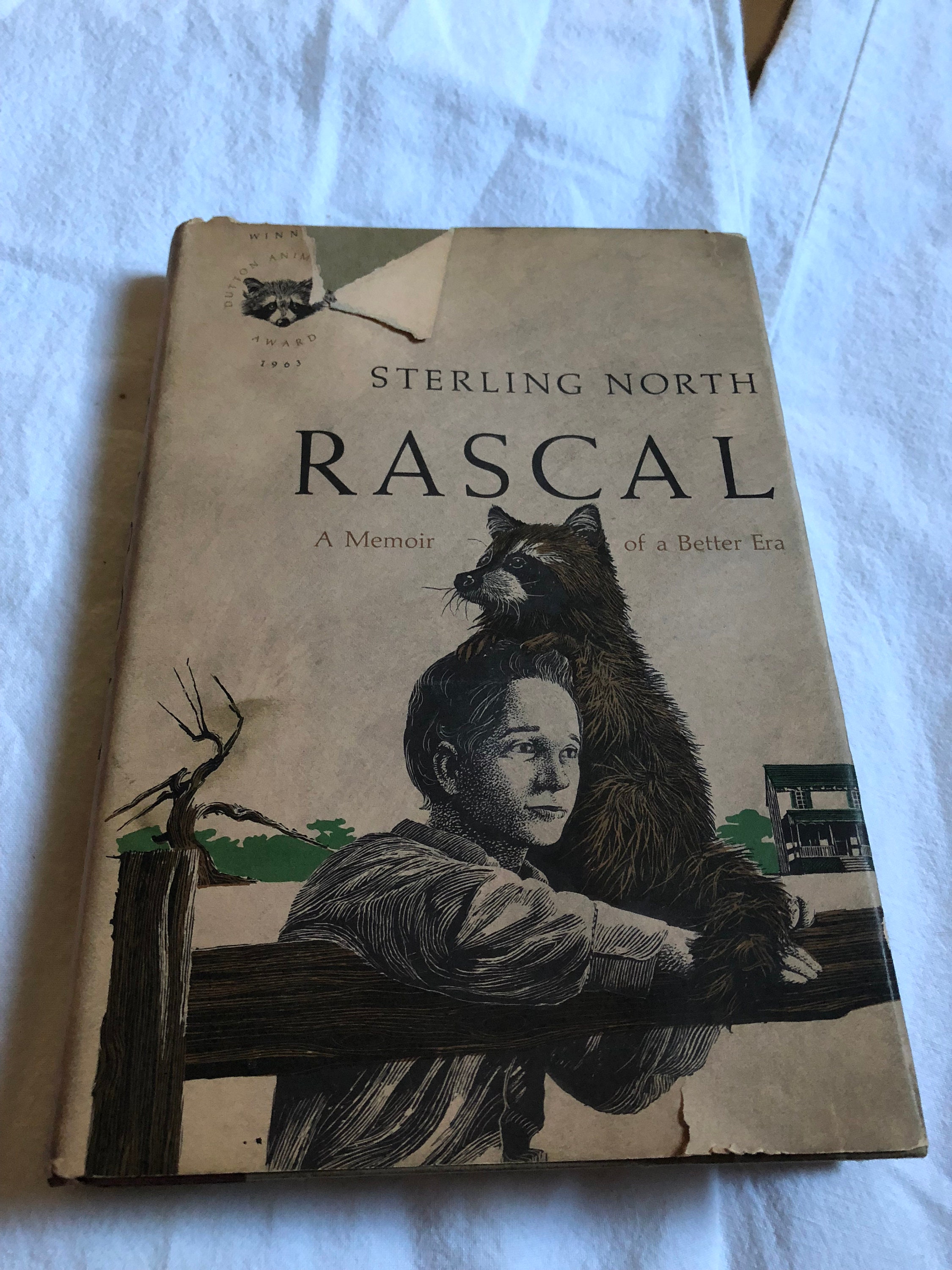 Rascal Sterling North Vintage Book 1963 5th Printing