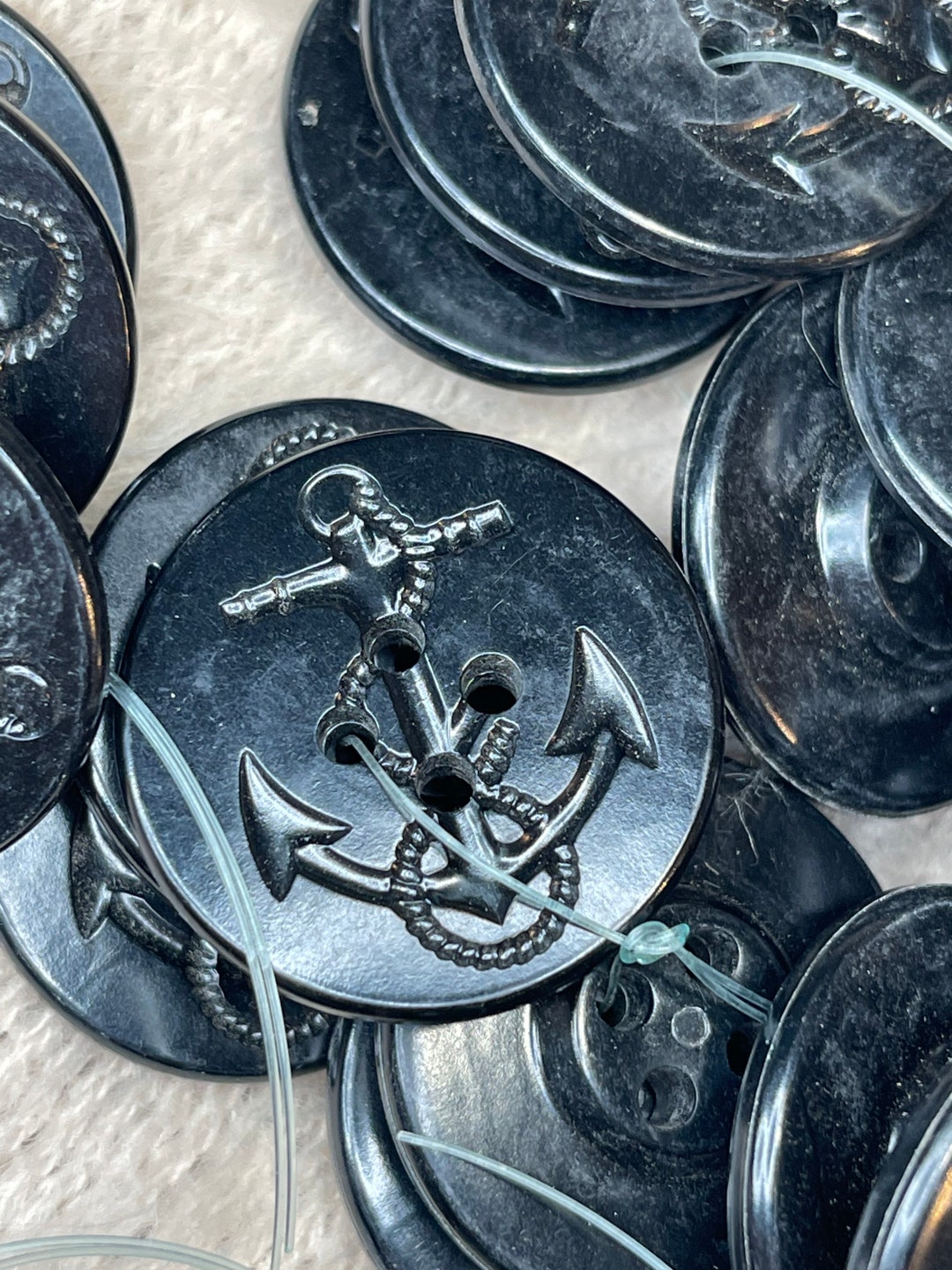 Navy Peacoat Buttons Lot Vintage US Military Buttons - Etsy