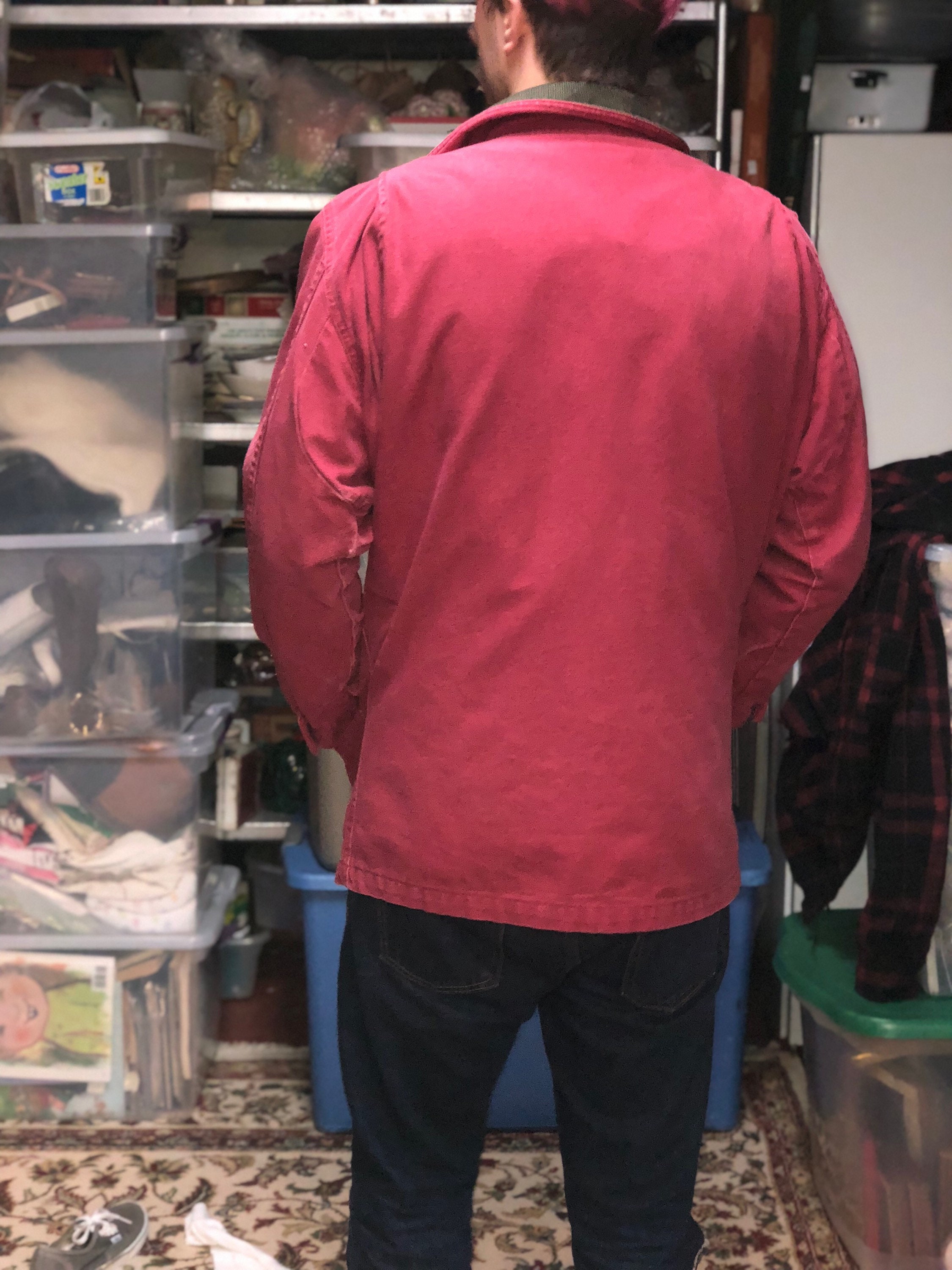 LL Bean Barn Coat - Unisex Farm Coat - Canvas Field Jacket with ...