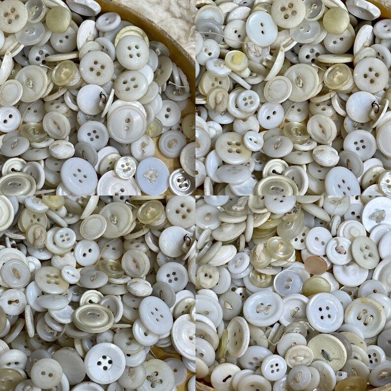 Antique Button Box Lot of Collectible Buttons Country - Etsy