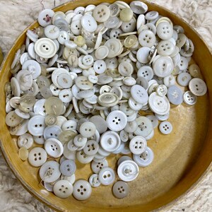 Antique Button Box, Lot of Collectible Buttons, Country Cottage Chic ...