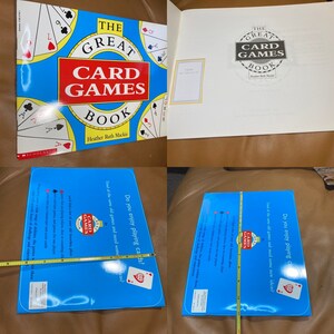 The Great Card Games Book by Heather Ruth Mackie, Family Fun Game - Etsy