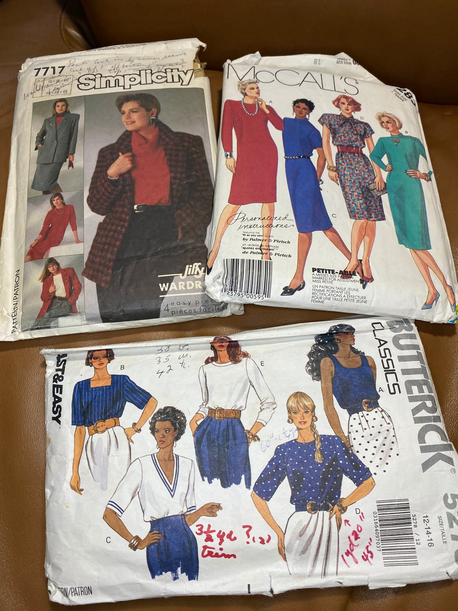 1980s Womens Sewing Patterns 80s Vintage Fashion - Etsy