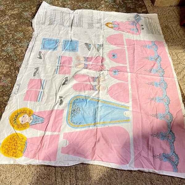 Doll Fabric Panel - Etsy