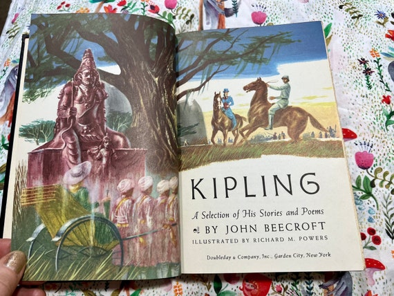 Kipling Book A Selection of His Stories and Poems Hardback - Etsy