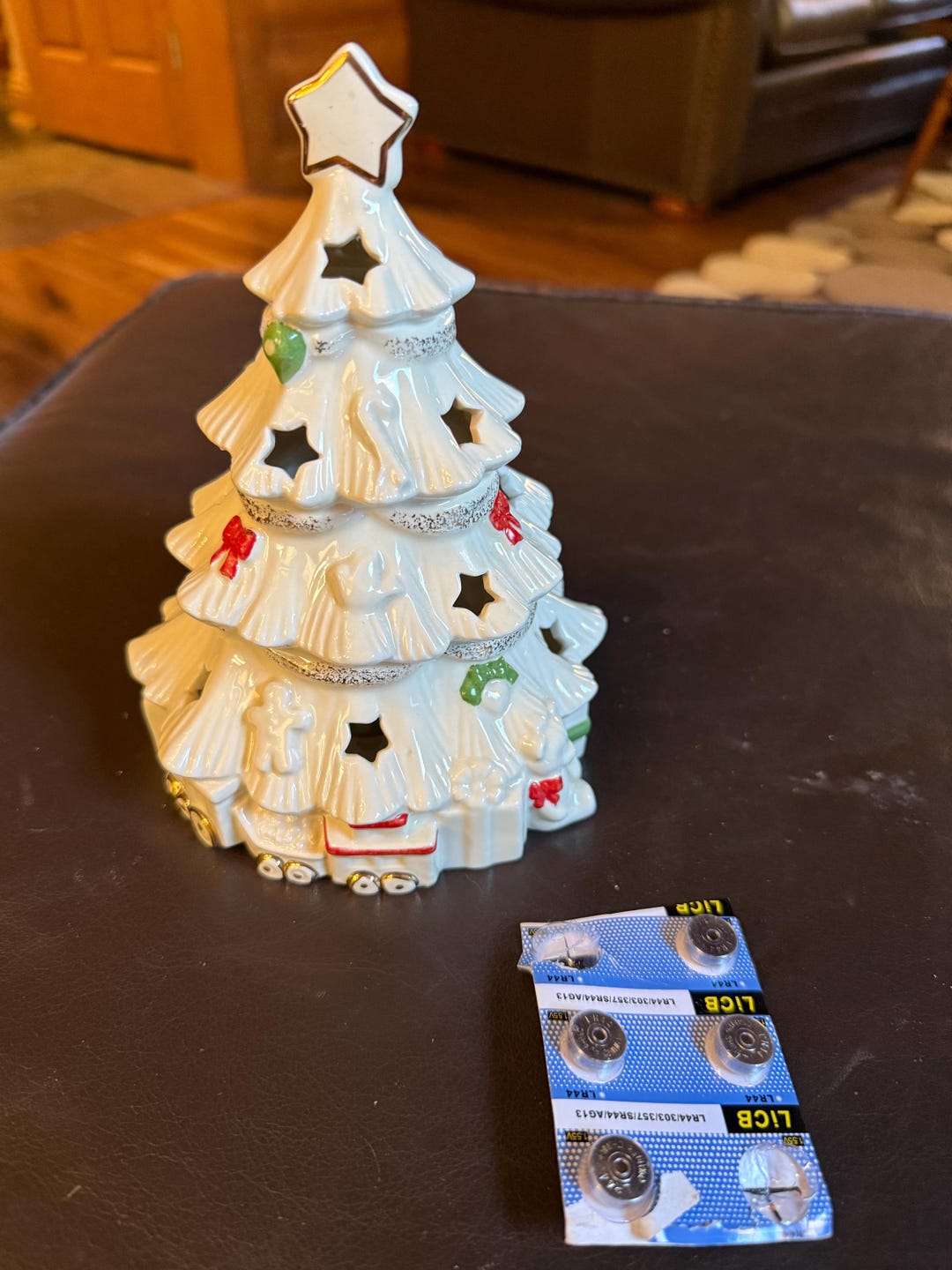 Light up Christmas Tree, Lenox Holiday Decoration, Colored Lights With ...