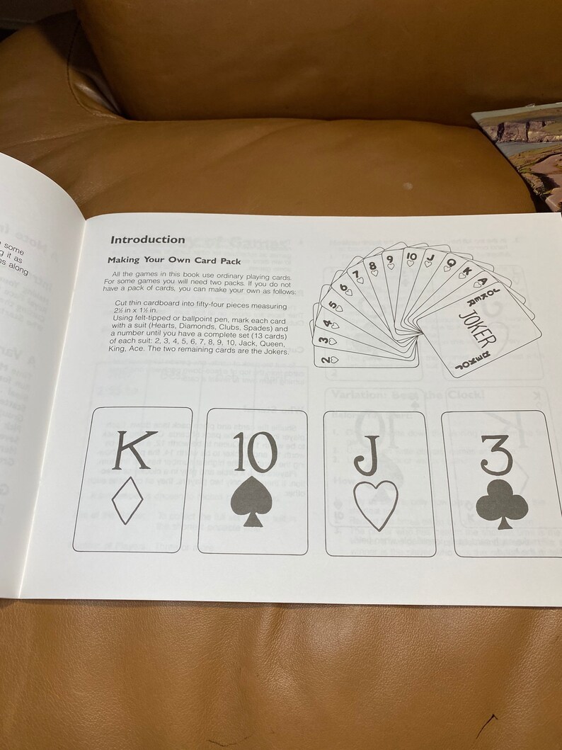 The Great Card Games Book by Heather Ruth Mackie - Etsy