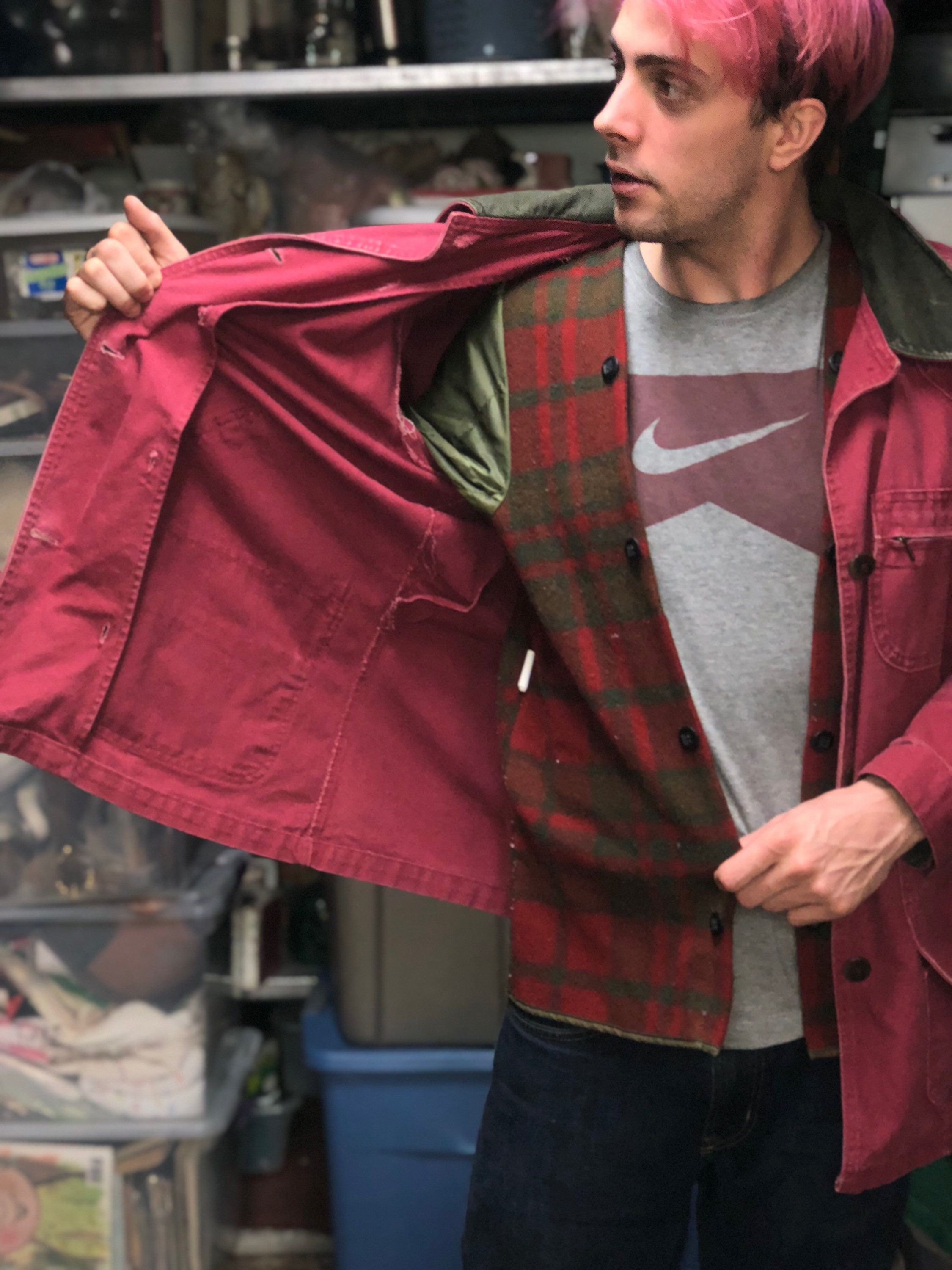 LL Bean Barn Coat - Unisex Farm Coat - Canvas Field Jacket with ...