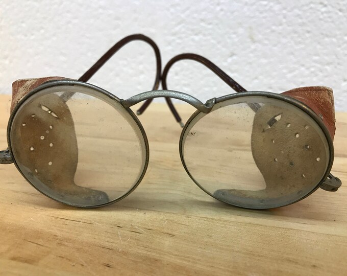 Steampunk Motorcycle Goggles - Retro Bike Glasses - Vintage Motorcycle ...