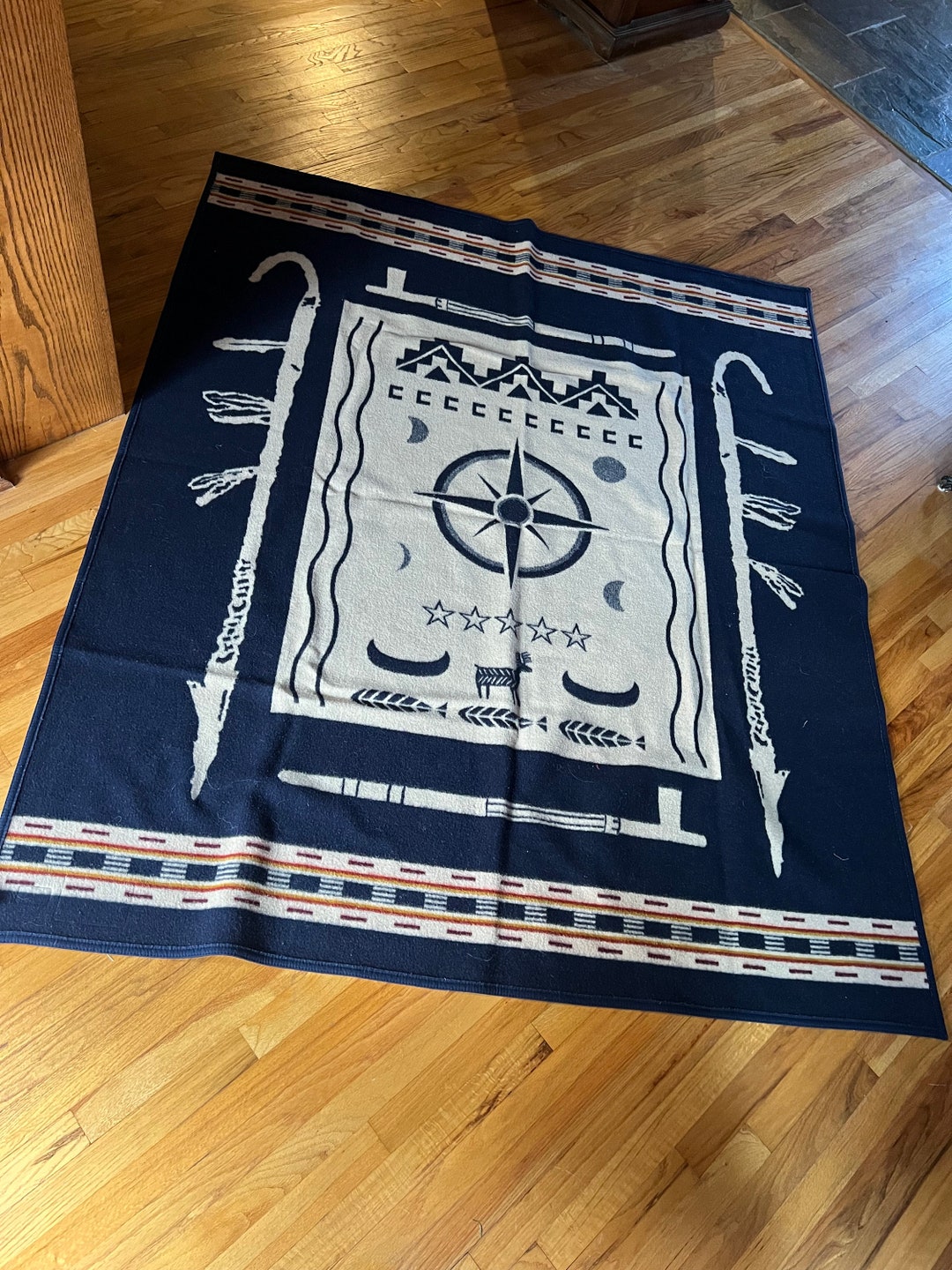 Pendleton Blanket, Collector Vintage Home, Lewis & Clark Joined in the ...