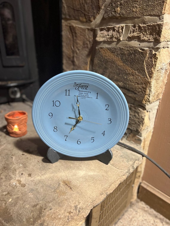 Fiesta Clock 60th Anniversary Edition Collectible Fiestaware - Etsy