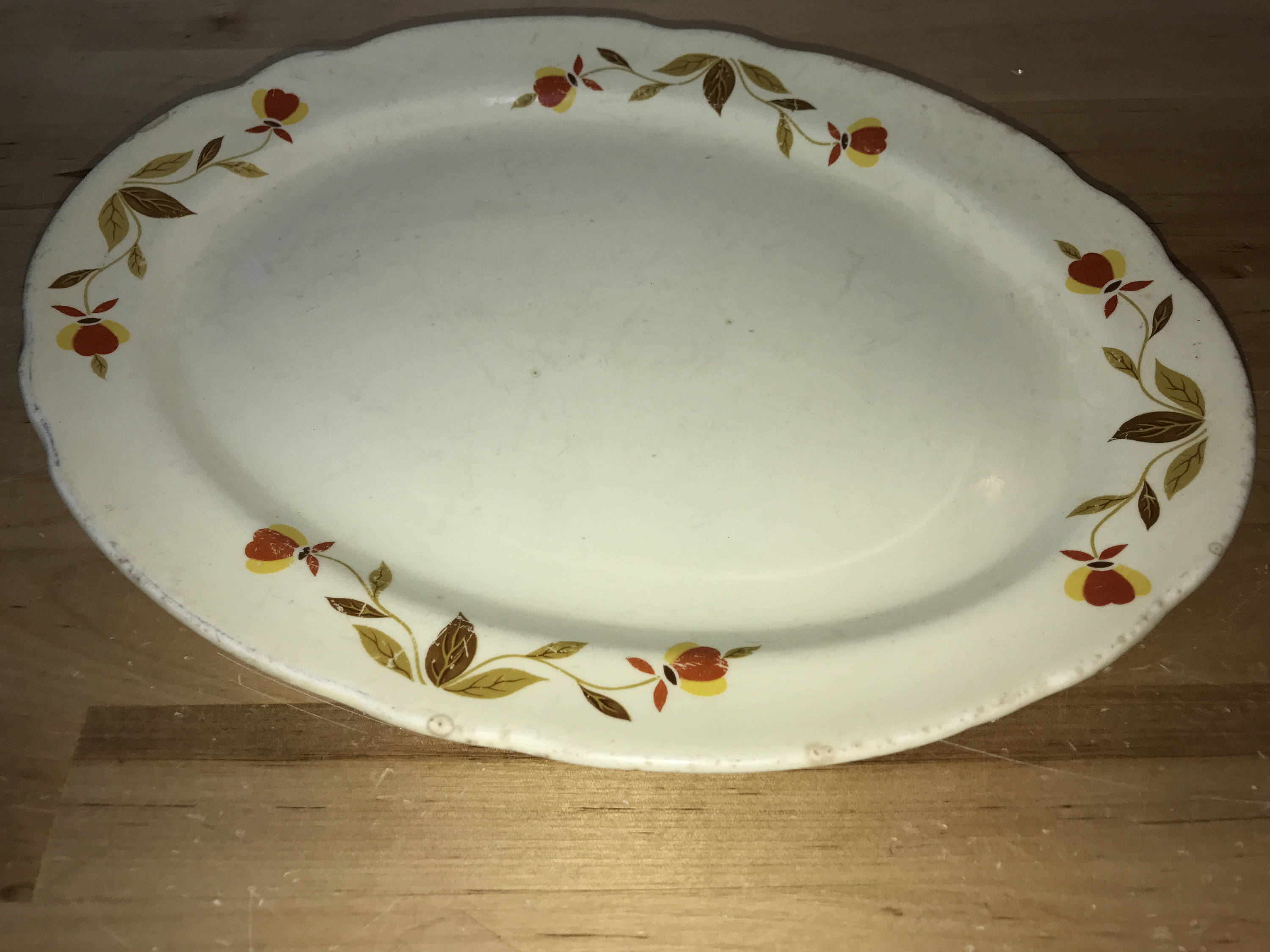 Superior Hall Dinnerware Autumn Leaf