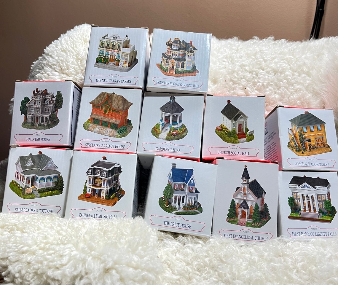 Liberty Falls Houses Collection Christmas Village Cottages - Etsy