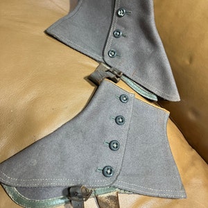 Victorian Shoe Covers, Unisex Antique Spats, Boot Covers - Etsy
