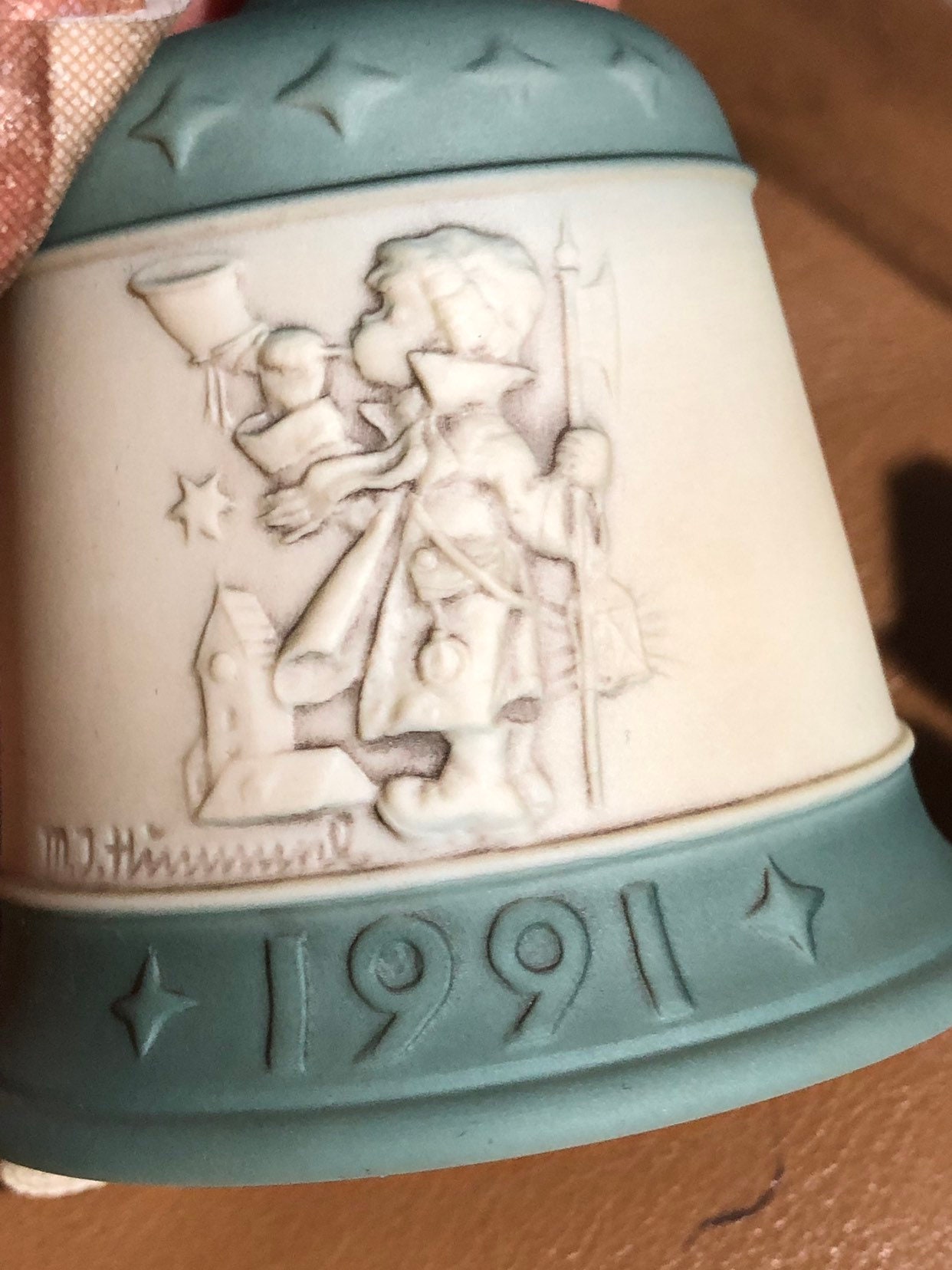 Goebel Hummel Christmas Bell, Hallmark Ornament, Vintage Holiday Keepsake