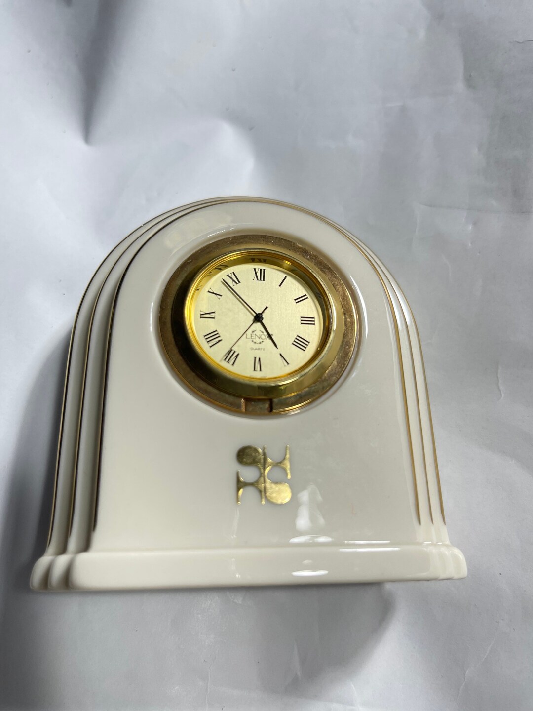 Lenox Clock, Cottage Chic, Miniature Tabletop Home Decor - Etsy