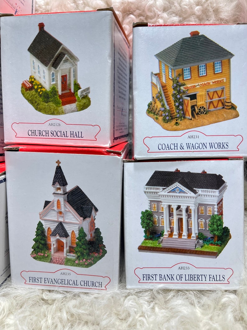 Liberty Falls Houses Collection Christmas Village Cottages - Etsy
